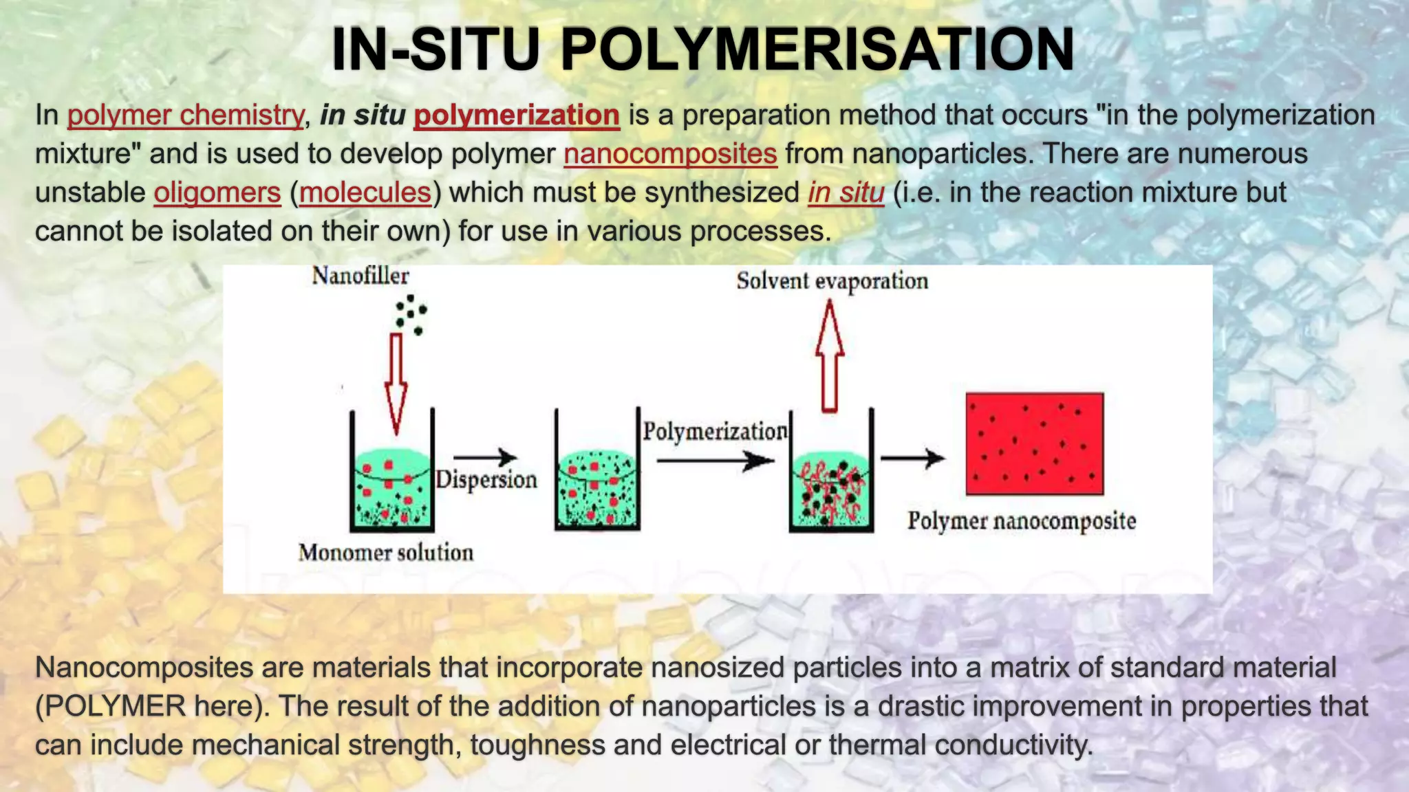 Polymers Characterisation, Polymerisation Techniques & Their Applications | PPT
