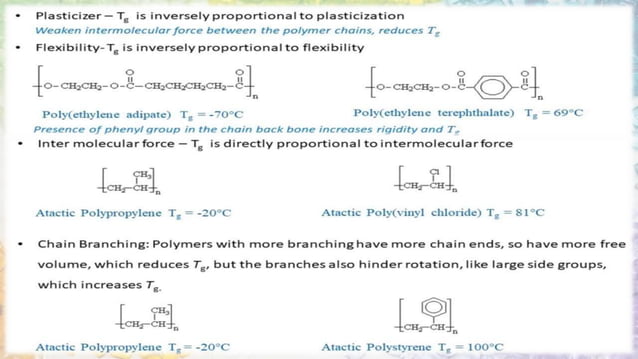 Polymers Characterisation, Polymerisation Techniques & Their Applications | PPT