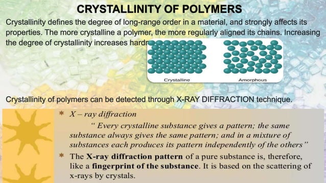 Polymers Characterisation, Polymerisation Techniques & Their Applications | PPT