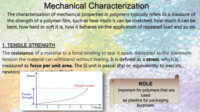 Polymers Characterisation, Polymerisation Techniques & Their Applications | PPT