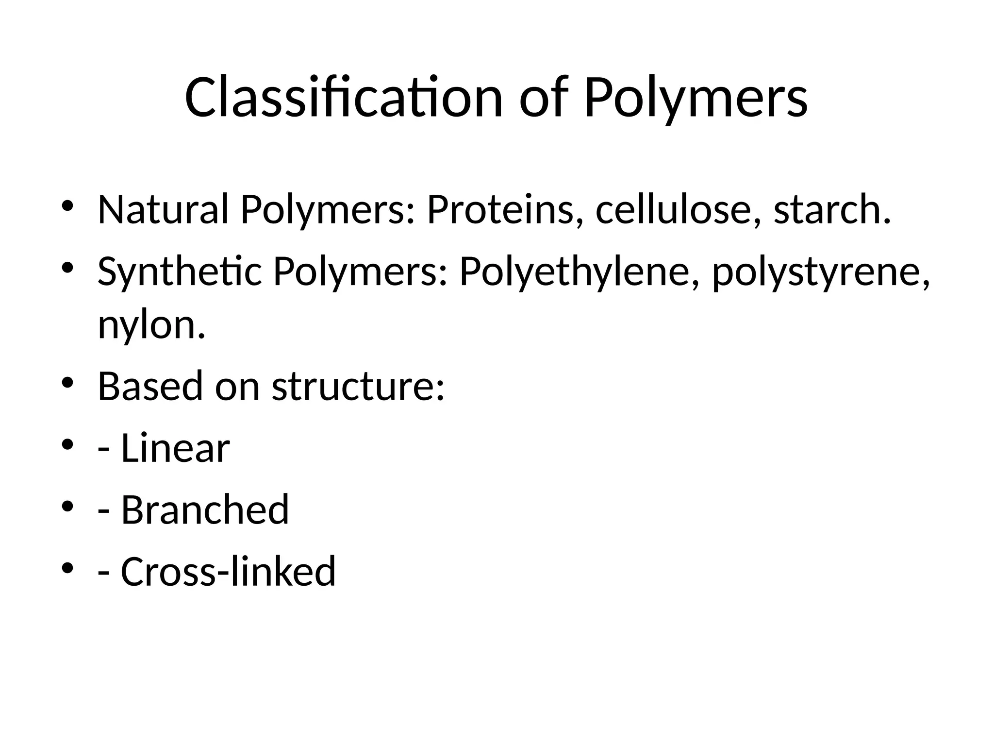 Polymers_Presentation A polymer is a substance composed of macromolecules, which are formed by ...