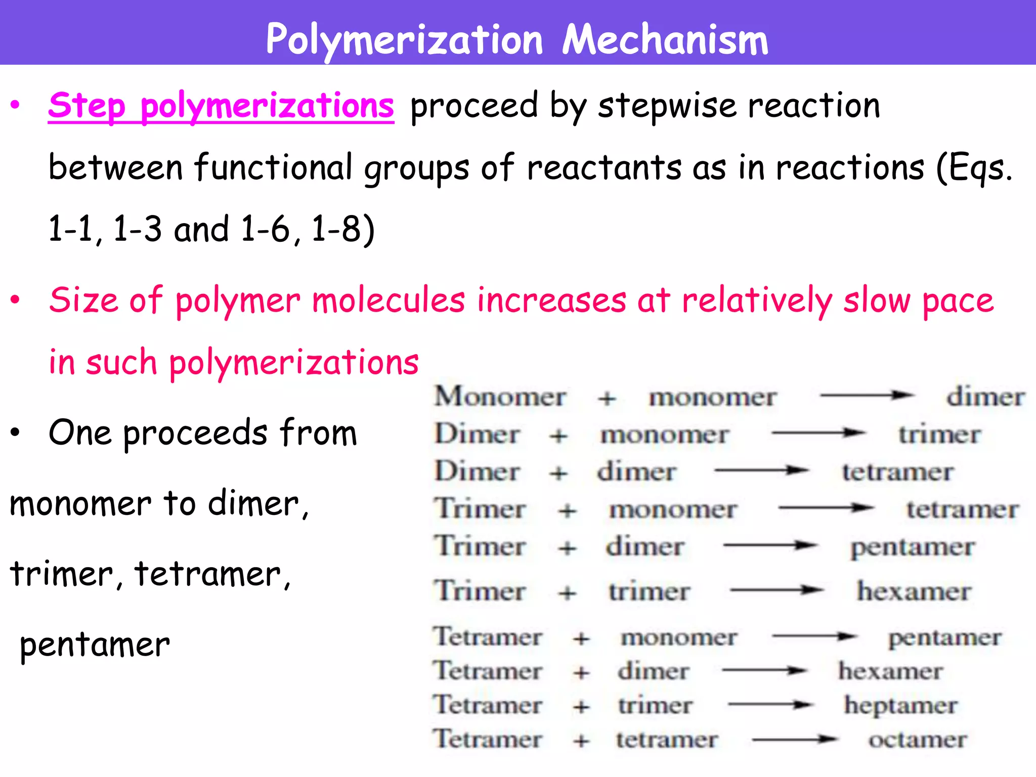 Polymer synthesis and Characterization | PPT