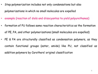 Polymer synthesis and Characterization | PPT