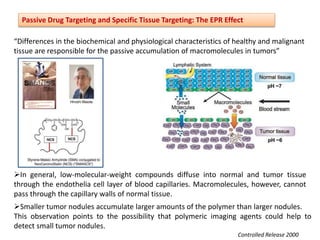 Polymer therapeutics: an smart drug delivary system | PPTX