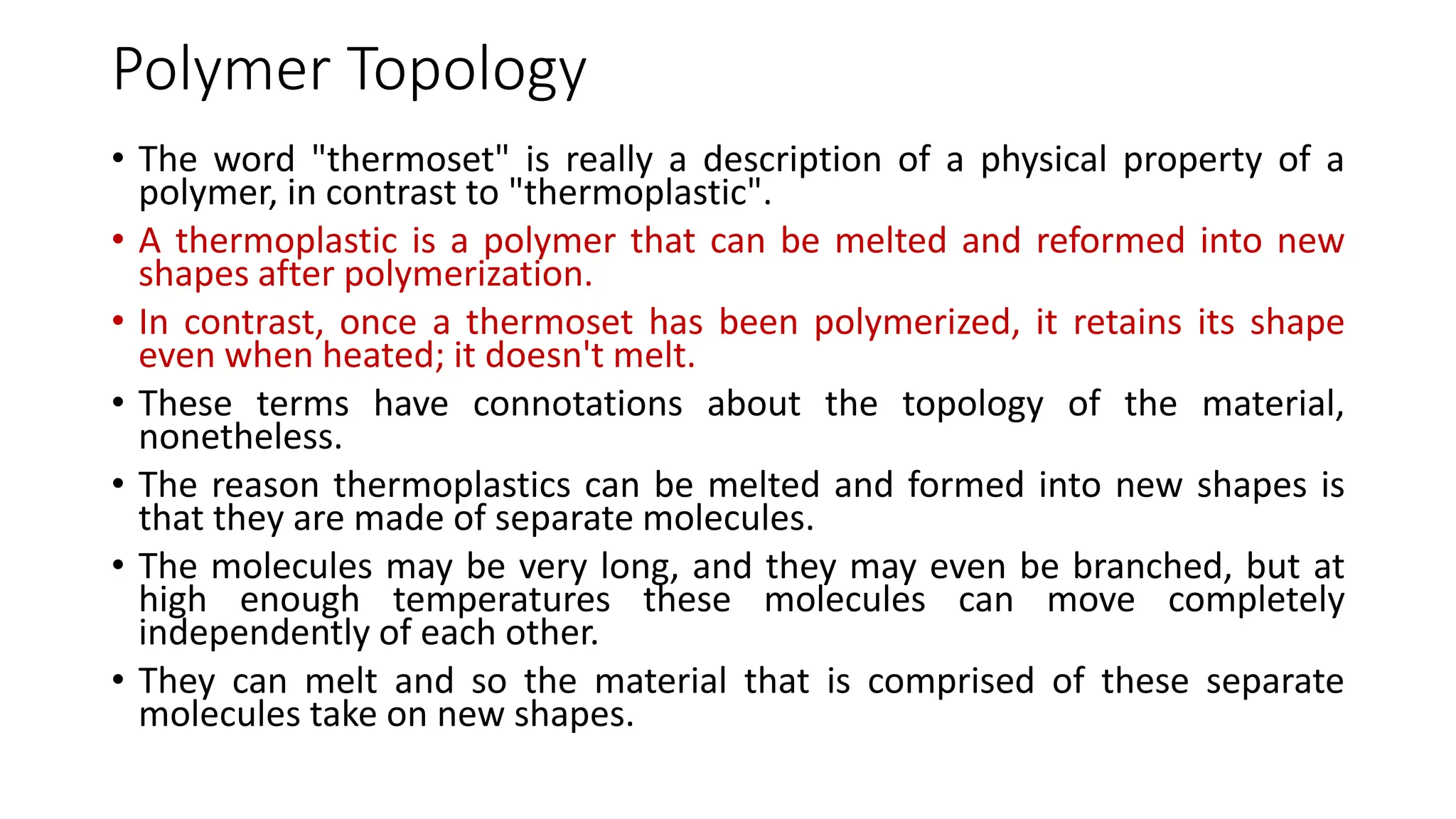 Polymer Topology and Isomerism.pptx notes | PPTX
