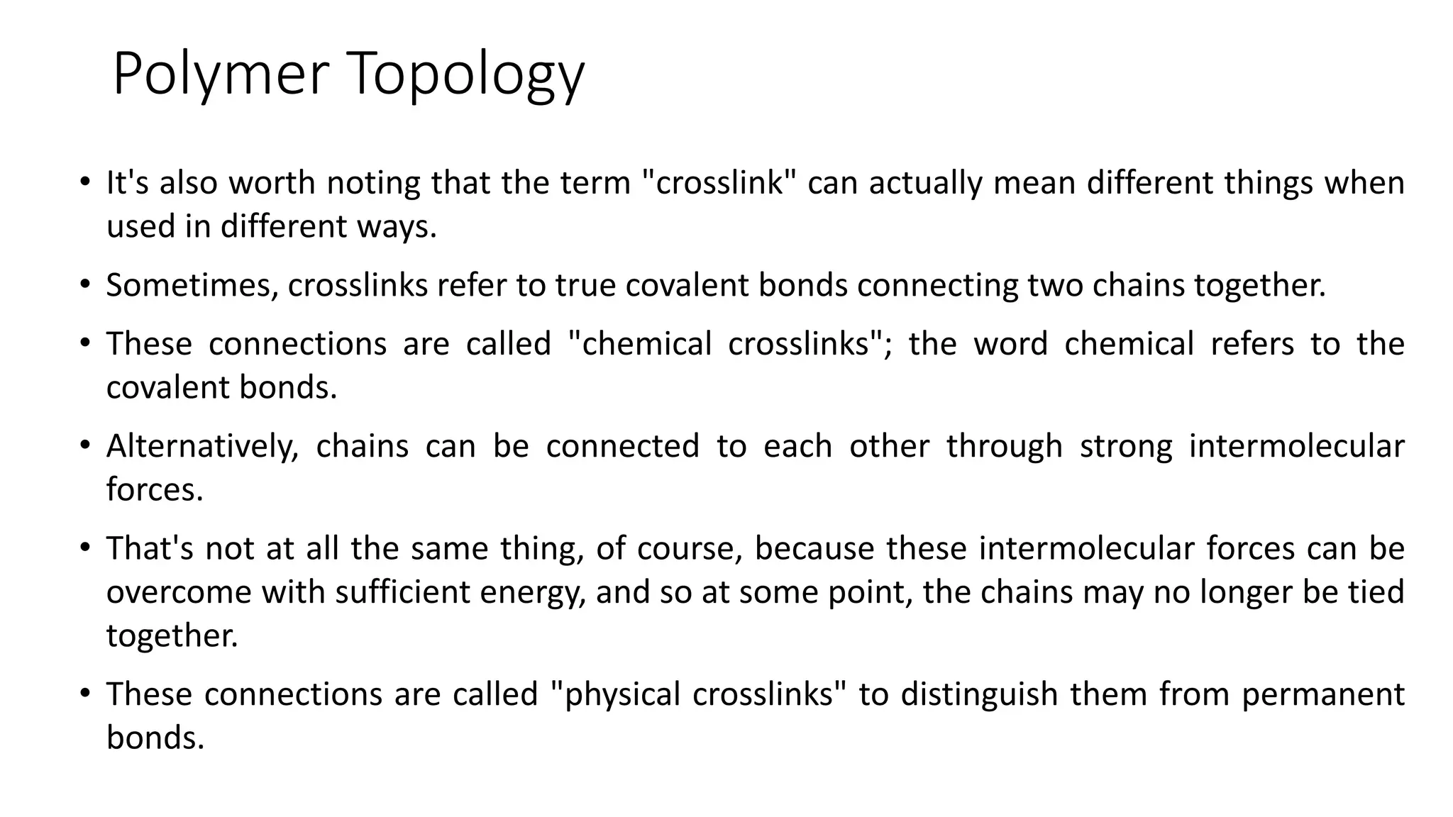 Polymer Topology and Isomerism.pptx notes | PPTX