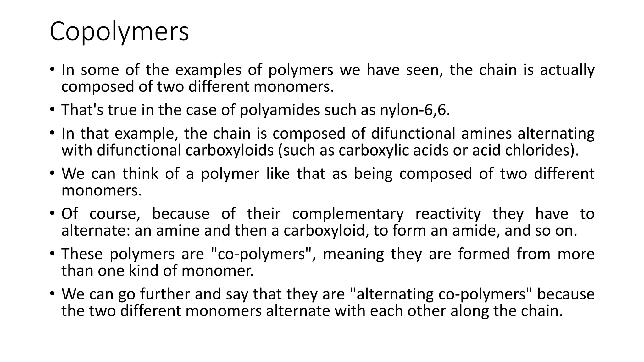 Polymer Topology and Isomerism.pptx notes | PPTX