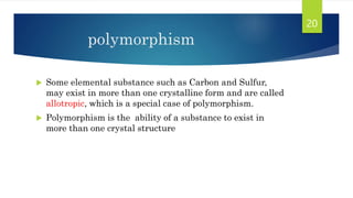 polymorph.pptx | Geology | Science