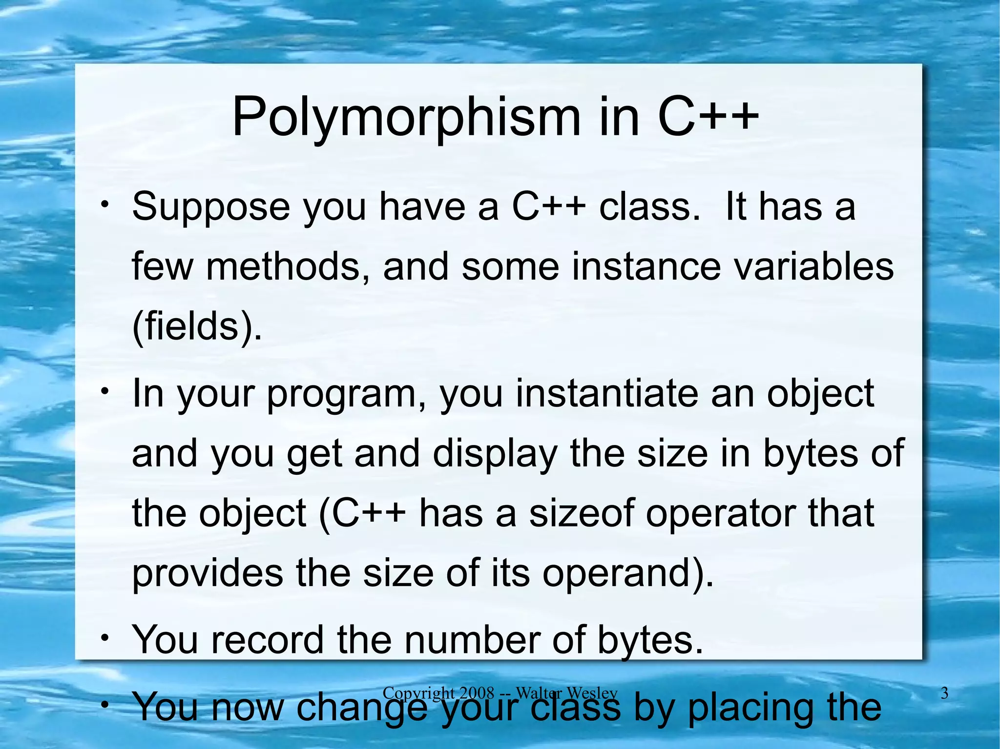 Polymorphism | PPT