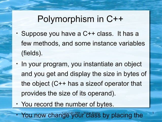 Polymorphism | PPT | Free Download