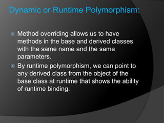 Polymorphism | PPTX
