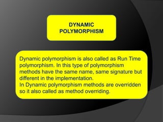 Polymorphism | PPTX