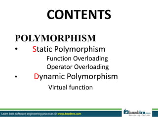 Polymorphism | PPTX