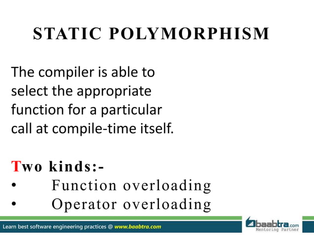 Polymorphism | PPTX