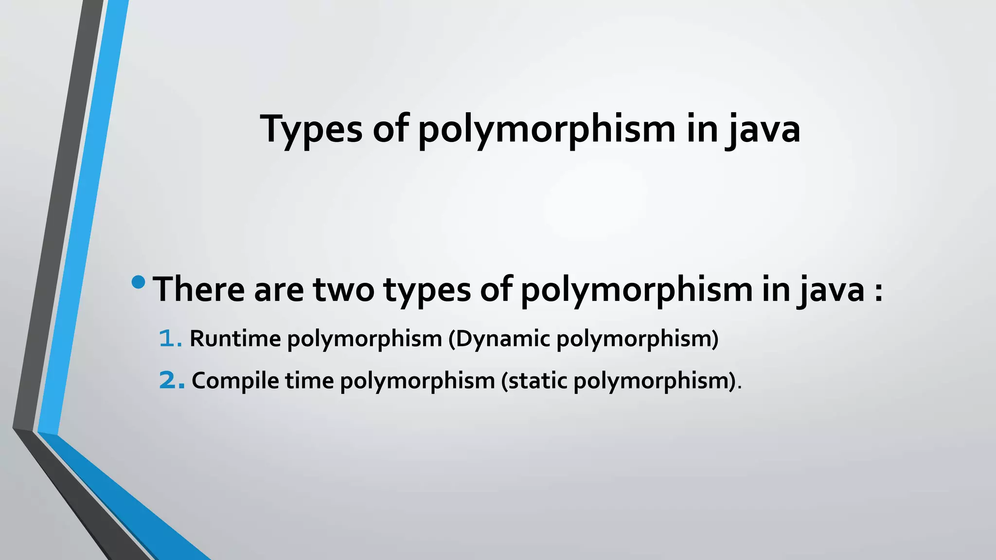 Polymorphism | PPTX