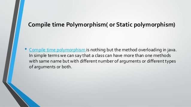Polymorphism