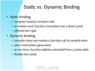 Object-oriented Design: Polymorphism via Inheritance (vs. Delegation ...