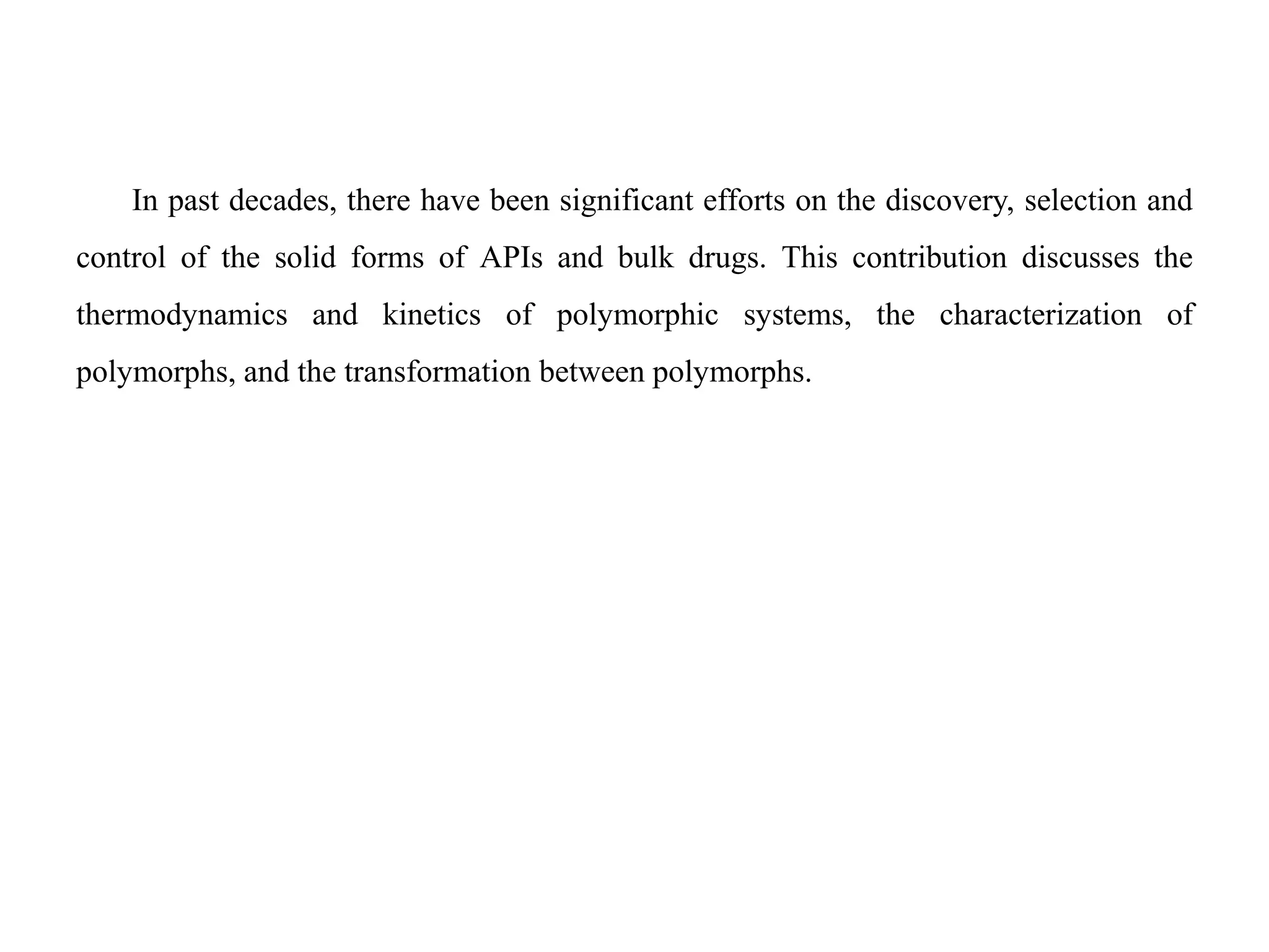Polymorphism | PPTX | Chemistry | Science