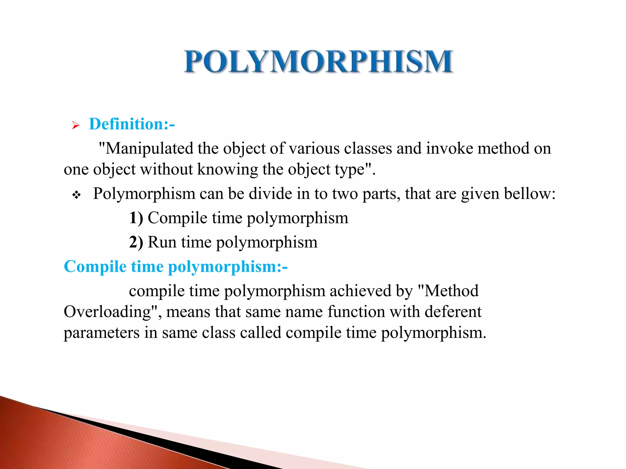 Polymorphism and interface in vb.net | Programming Languages | Computing