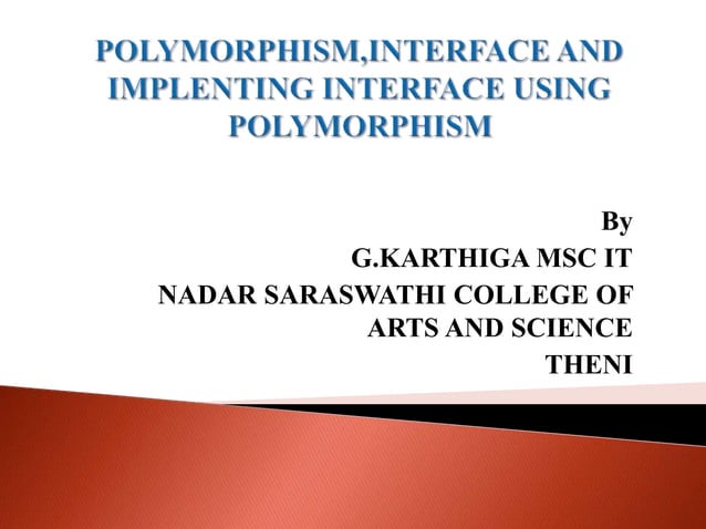 Polymorphism and interface in vb.net