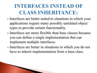 Polymorphism and interface in vb.net | Programming Languages | Computing