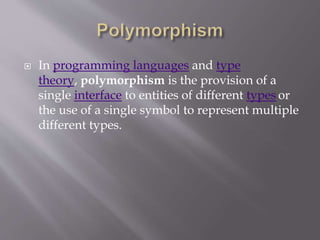 Polymorphism | PPT