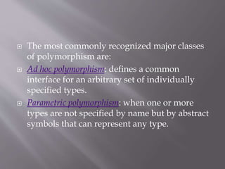 Polymorphism | PPT