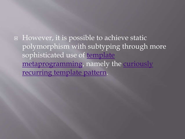 Polymorphism | PPT