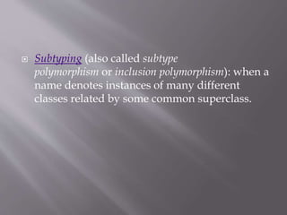 Polymorphism | PPT
