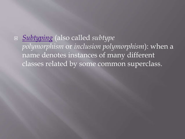 Polymorphism | PPT