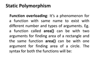 Polymorphism | PPTX
