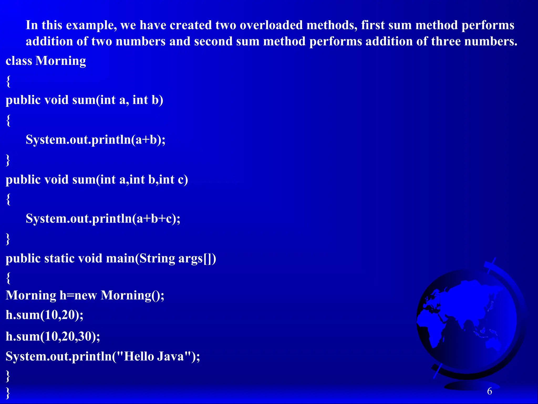 Polymorphism Method Overloading And Overriding Pptx 3609
