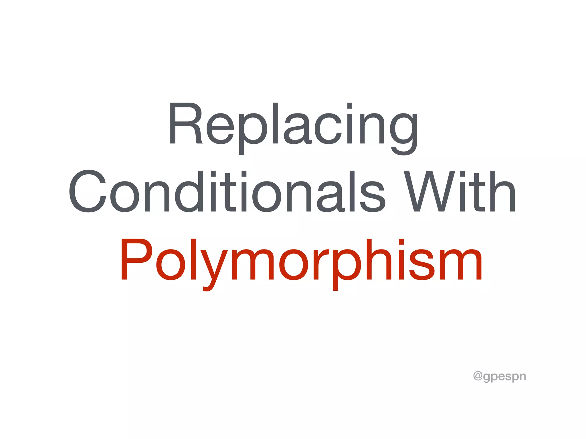 Polymorphism ruby | PPT