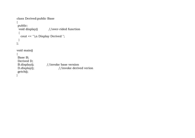 polymorphism in c++ with Full Explanation. | PPT