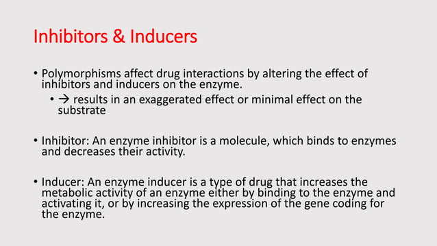 Polymorphism affecting drug metabolism | PDF