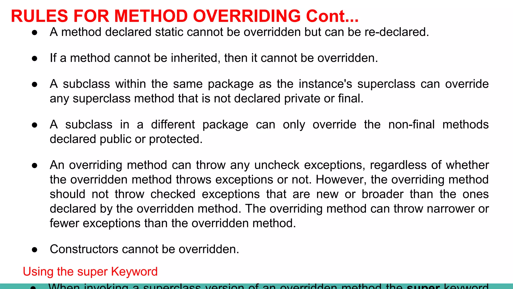 Polymorphism in java | PPT