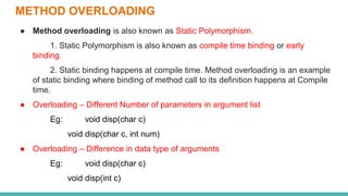 Polymorphism in java | PPT