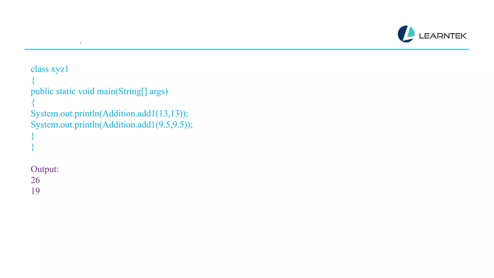 Polymorphism in java | PPTX