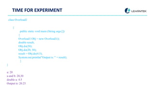 Polymorphism in java | PPTX