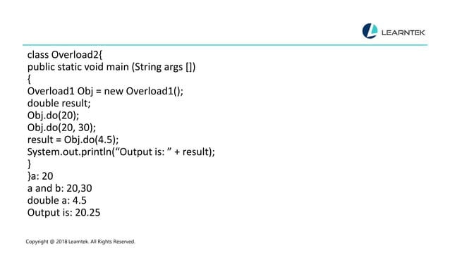 Polymorphism in java | PPTX