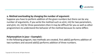 Polymorphism in java | PPTX
