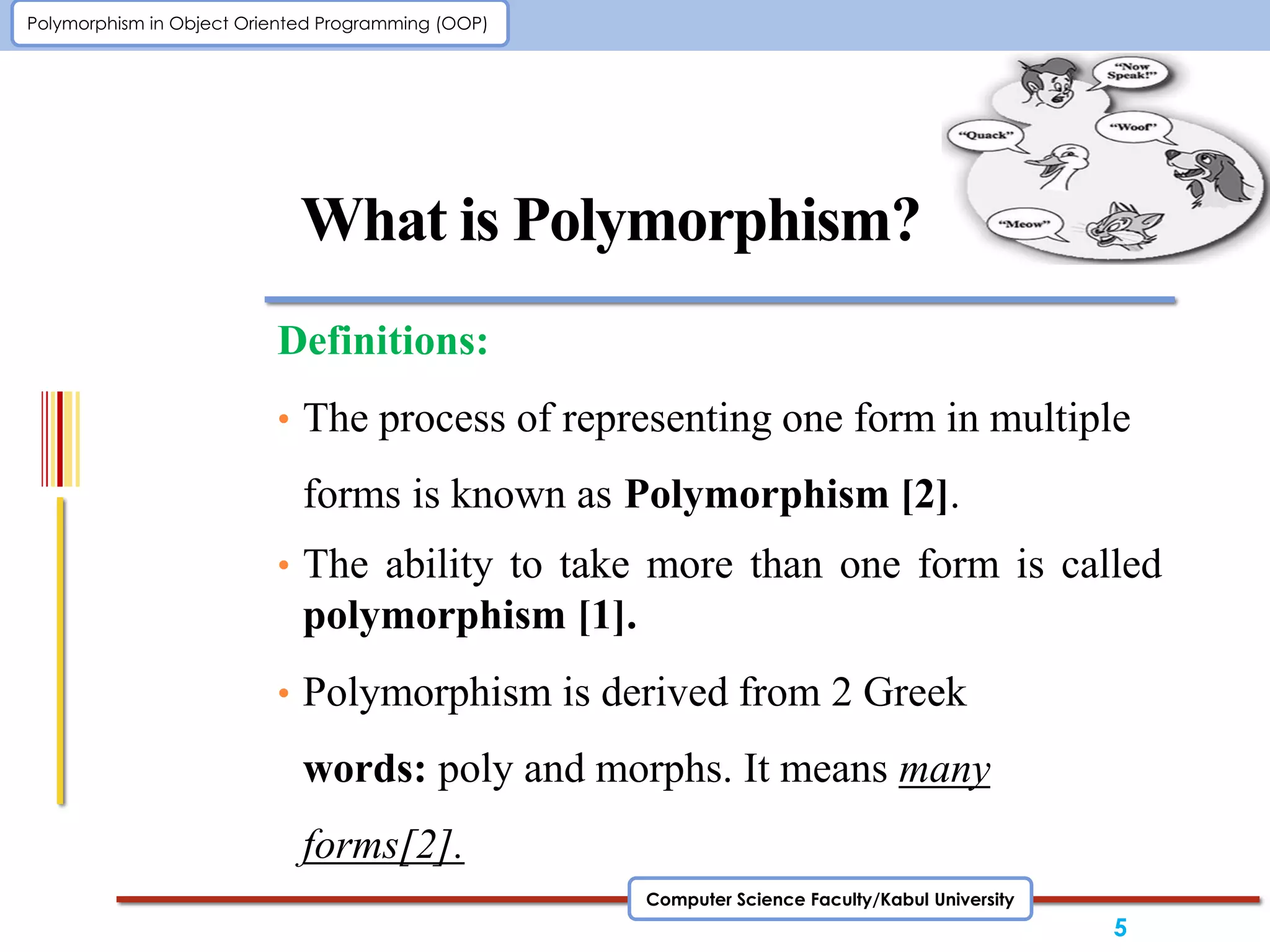 Polymorphism in oop | PDF Polymorphism in oop | PDF