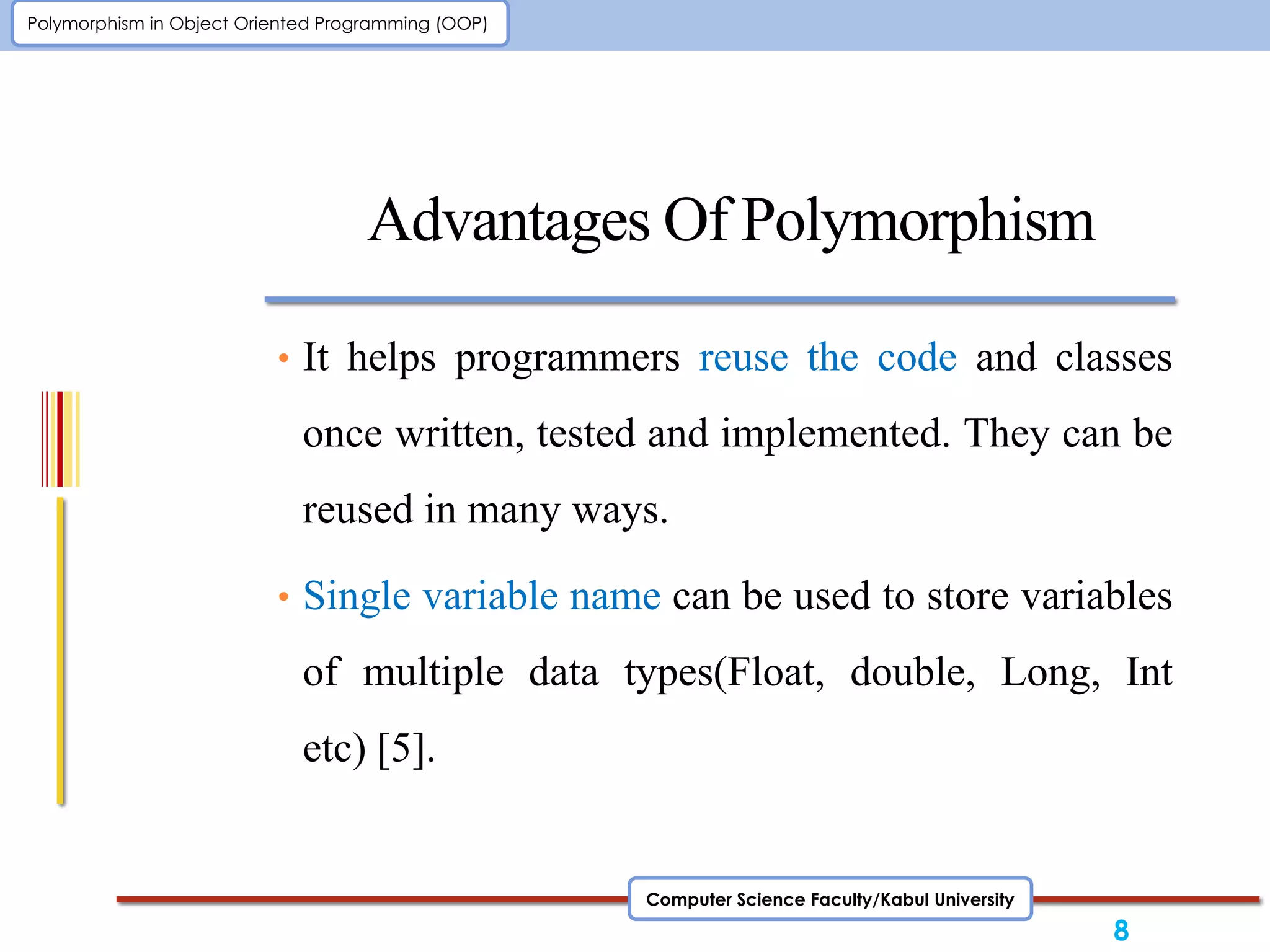 Polymorphism in oop | PDF | Programming Languages | Computing