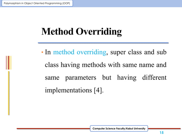 Polymorphism in oop | PDF | Programming Languages | Computing Polymorphism in oop | PDF | Programming Languages | Computing