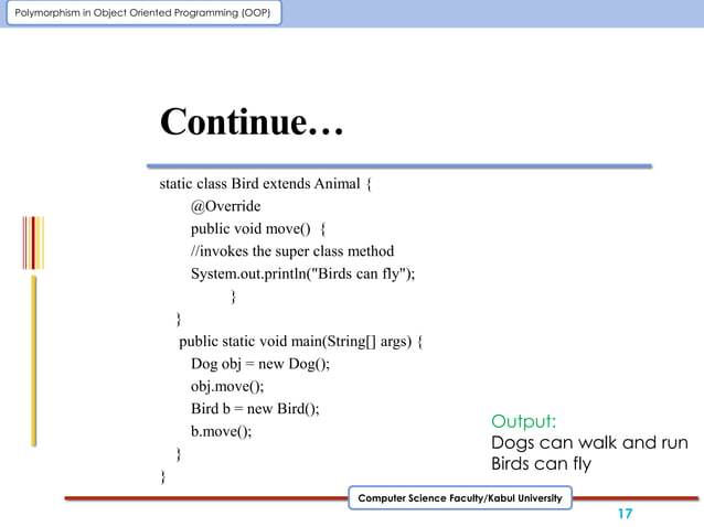 Polymorphism In Oop Pdf Programming Languages Computing