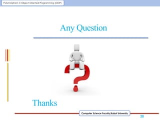 Polymorphism in oop | PDF