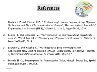 Polymorphism in Pharmaceuticals | PDF
