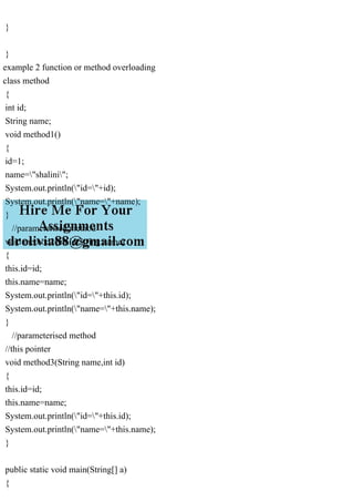 polymorphismit is made of two words poly which means many morph me.pdf