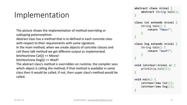 Polymorphism Oop New Gate Pptx