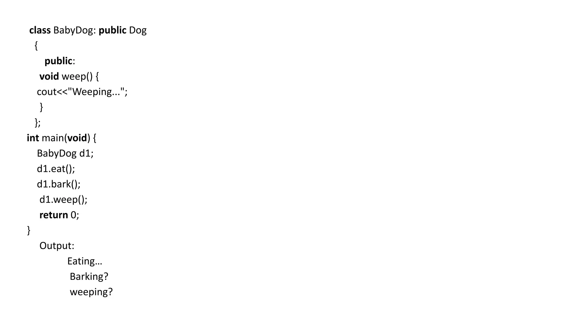 Polymorphism & inheritence ppt | PPT Polymorphism & inheritence ppt | PPT